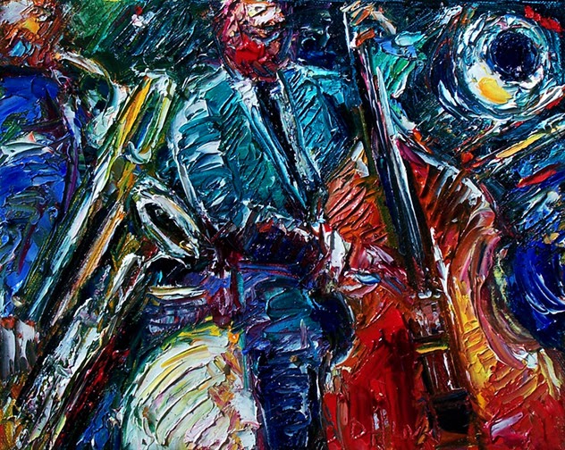 Debra Hurd Original Paintings AND Jazz Art: Abstract Jazz art music ...