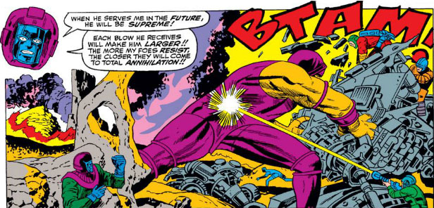 The Peerless Power of Comics!: The Incredible Growing Man!