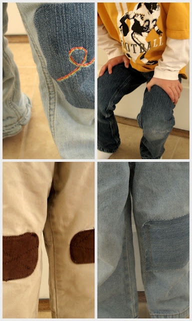 Pickup Some Creativity: Sewing 101 with me...Patching pants