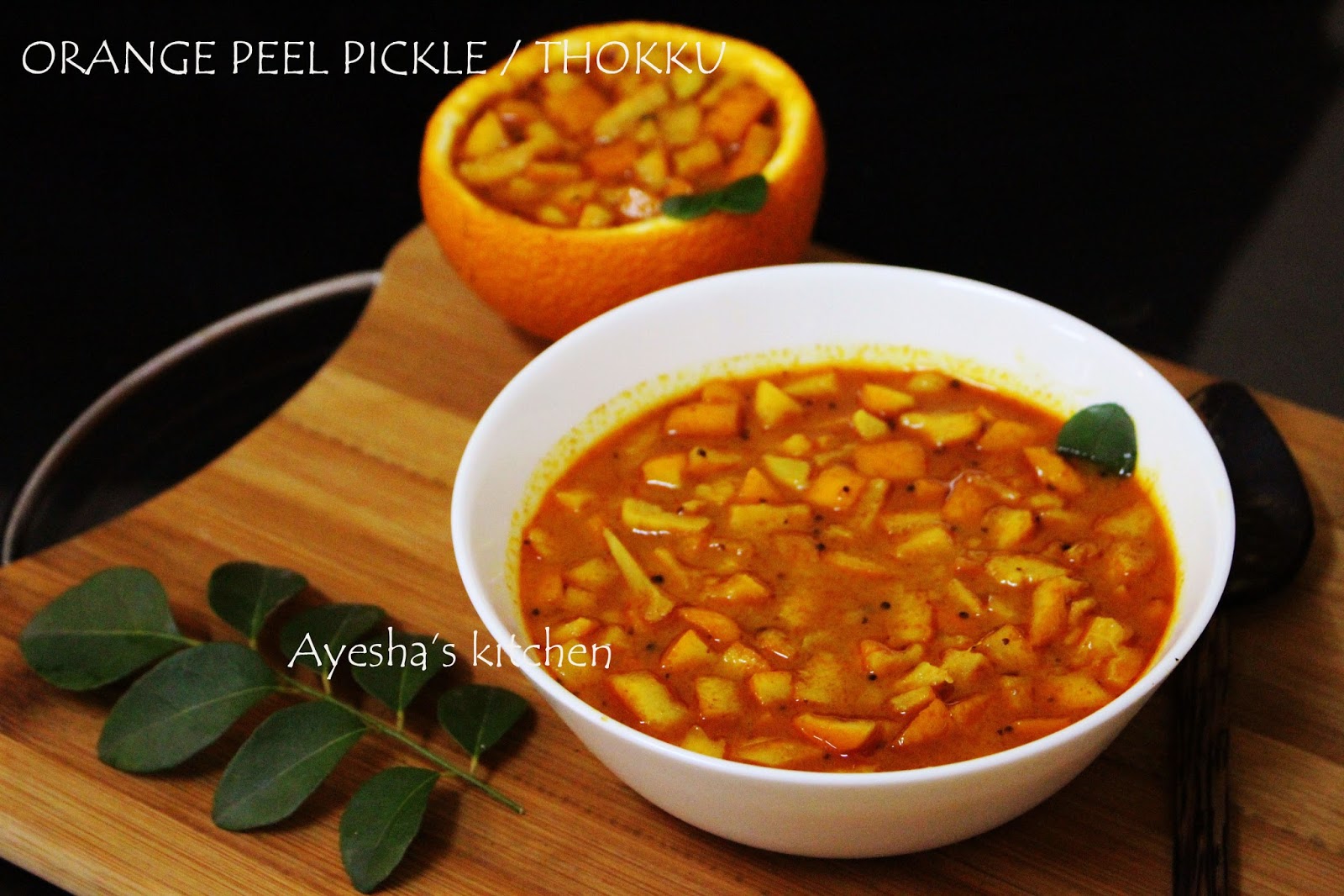 ORANGE PEEL RECIPE - ORANGE PEEL PICKLE