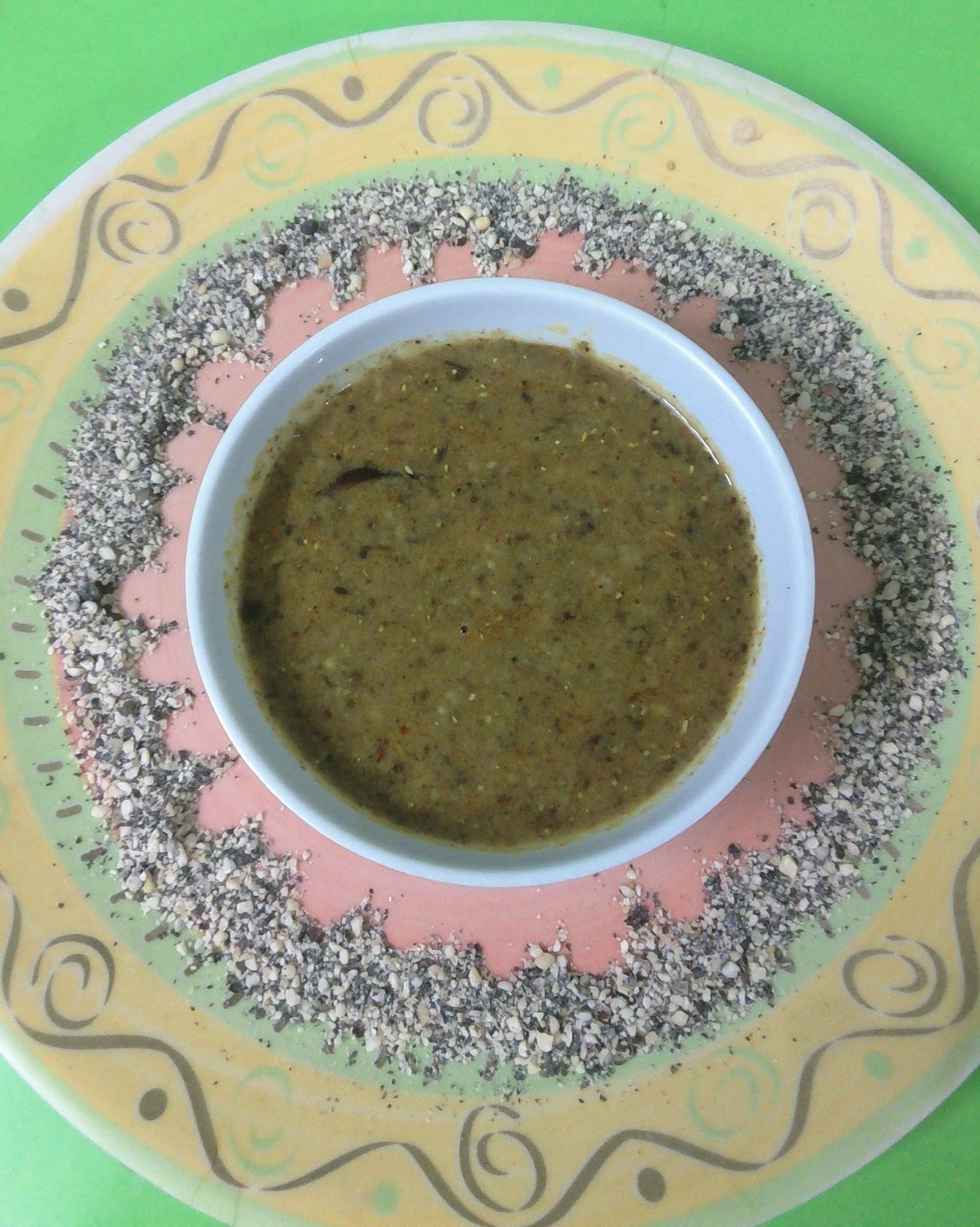 Go Green : Instant Dal tukdi curry (urad daal recipe)