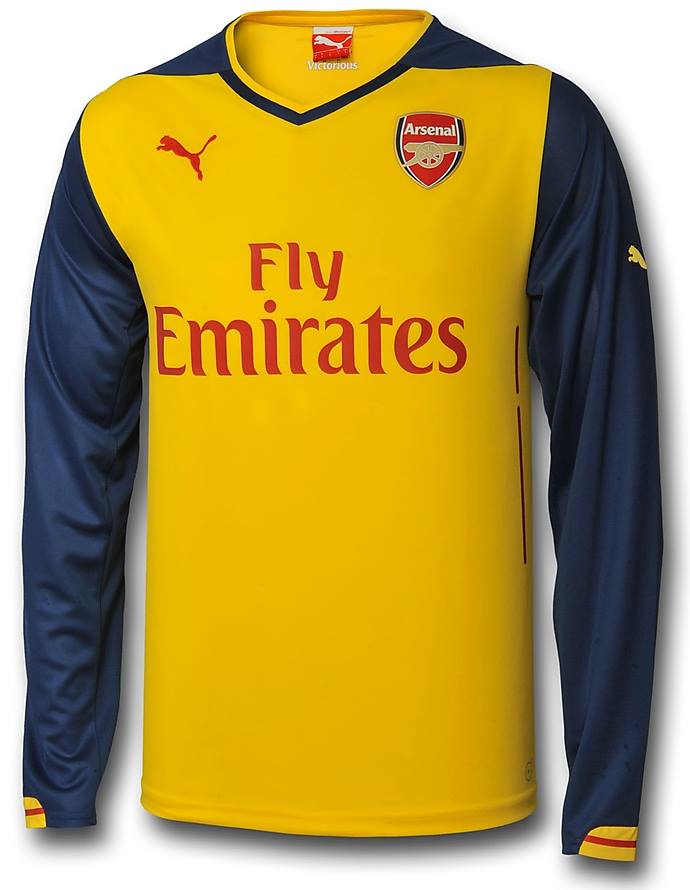 Arsenal 14-15 (2014-15) Puma Home, Away, Third Kits Released - Footy ...