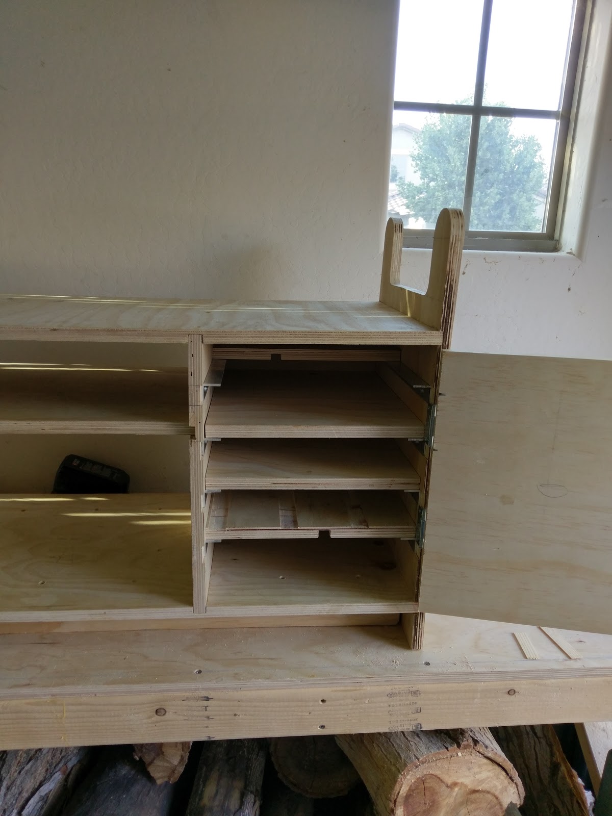 Storage: A Cabinet Under The ShopSmith, Part 2 ~ Learning Woodworking ...