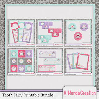 A-Manda Creation: Tooth Fairy Printables, projects, tooth receipts ...