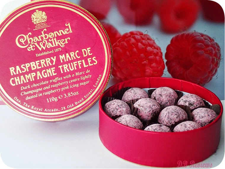 Charbonnel et Walker - Raspberry Marc de Champagne Truffles - DB ...