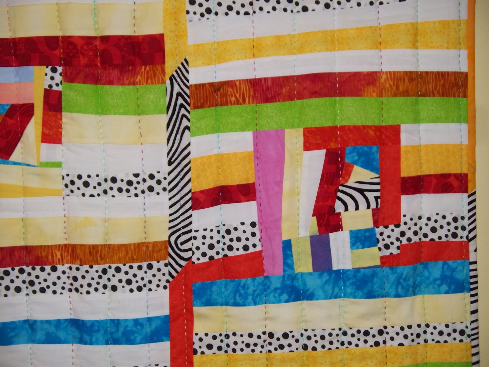 Uniquely Yours Creations: Another Improv quilt