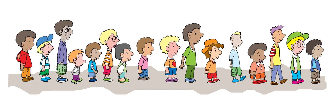 Carlos Jorge ilustrador: Em fila