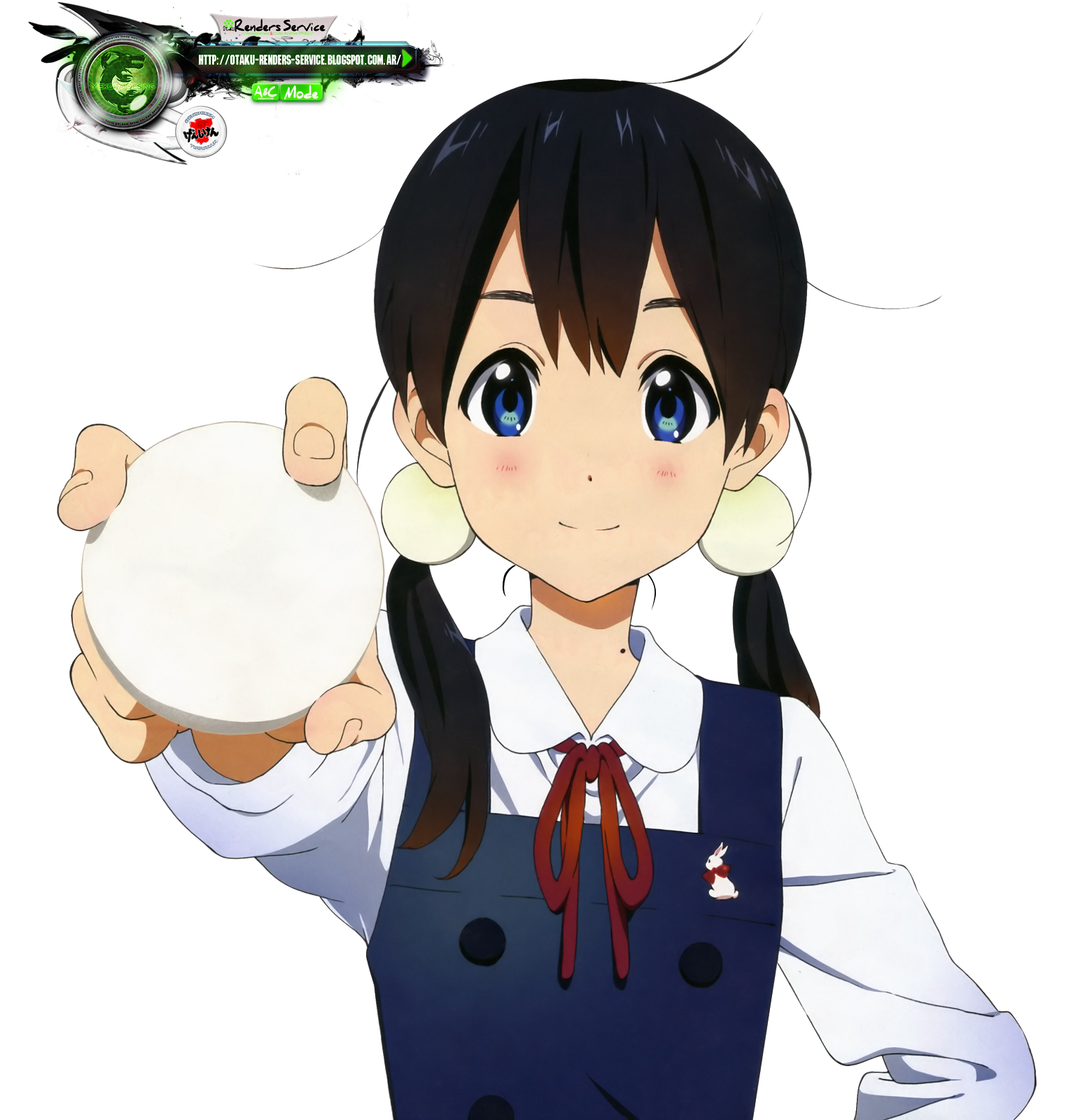 Tamako Market:Kitashirakawa Tamako Cuteee Render 2 V2 | ORS Anime Renders
