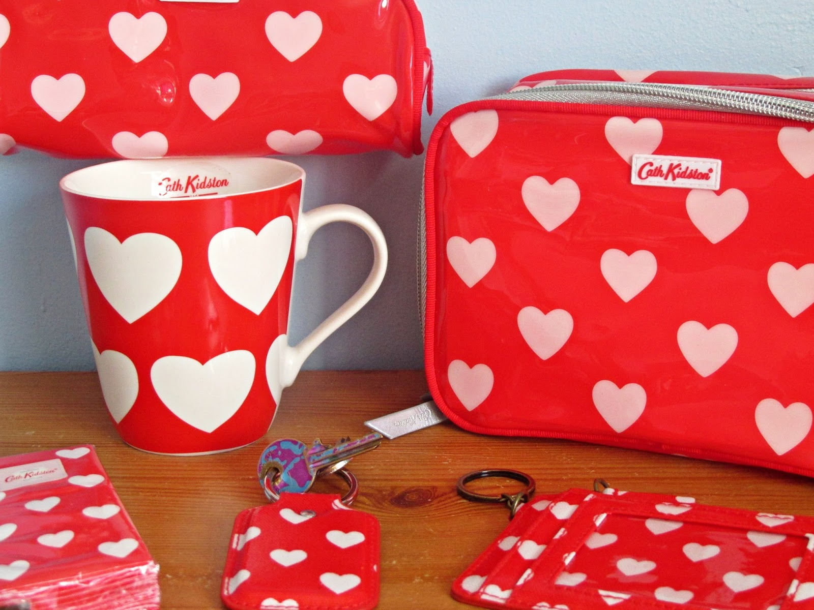 My Cath Kidston Heart Print Collection | Polka Spots and Freckle Dots