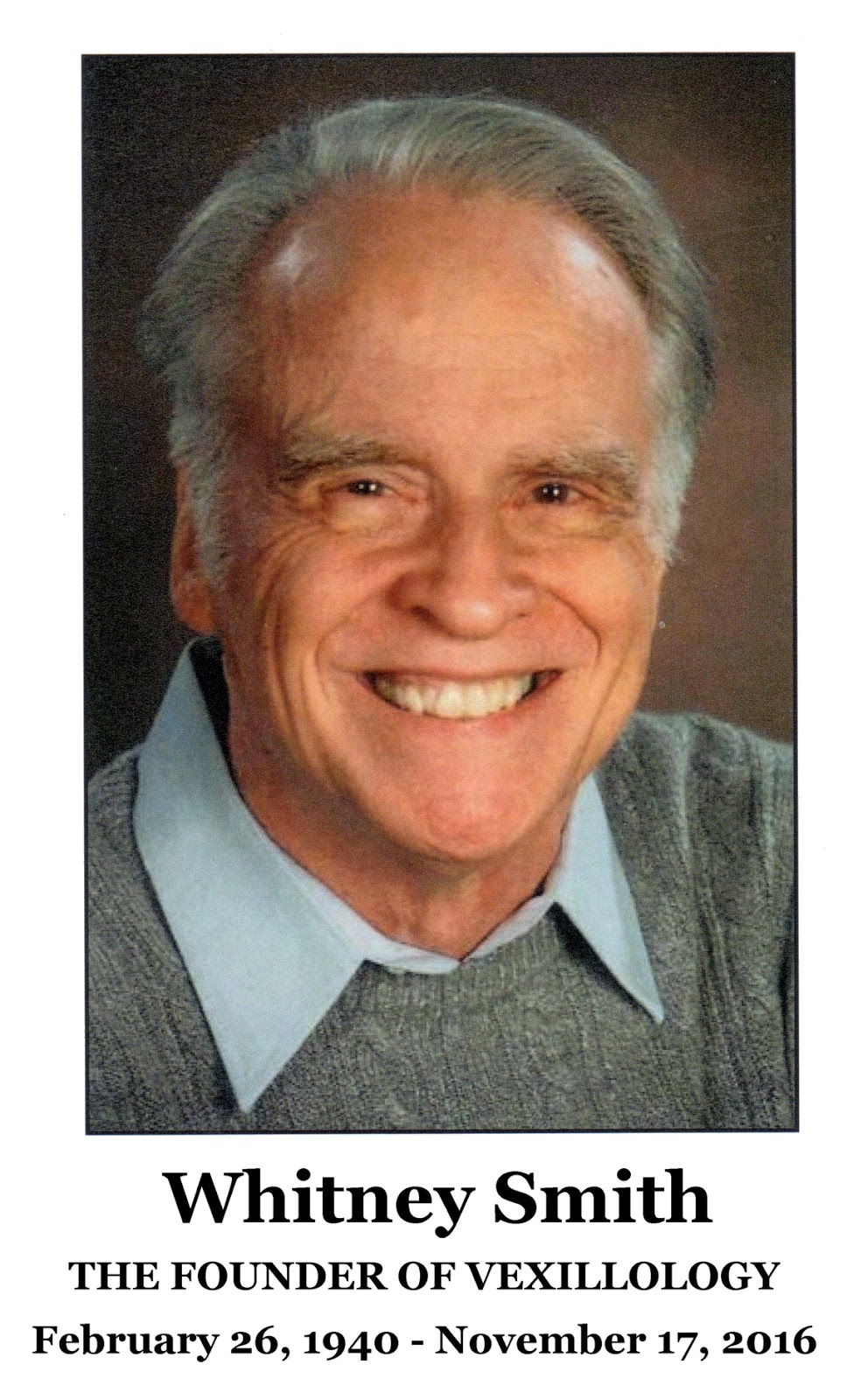 The Voice of Vexillology, Flags & Heraldry: ICV 27: Memorial Service ...