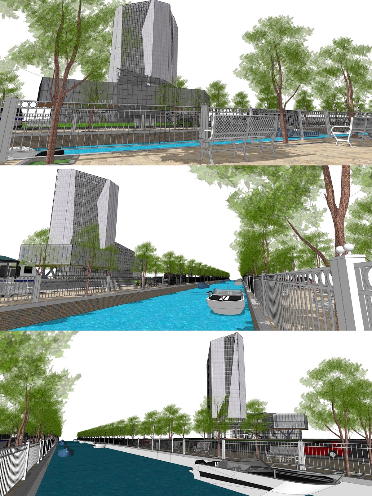 SKETCHUP: 3-D CHALLENGE (MY PROFESSIONAL PORTFOLIO AND COMPETITION)