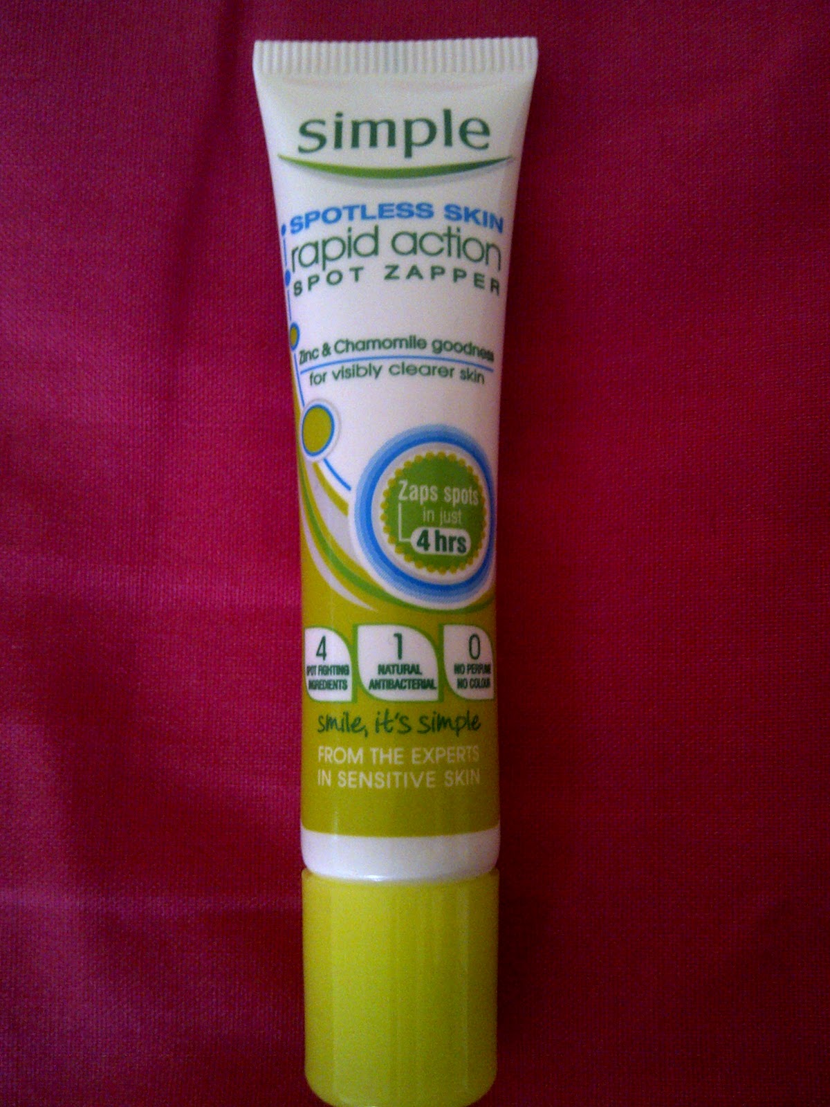 Meg's Boutique: Review- Simple spotless skincare range, part 2