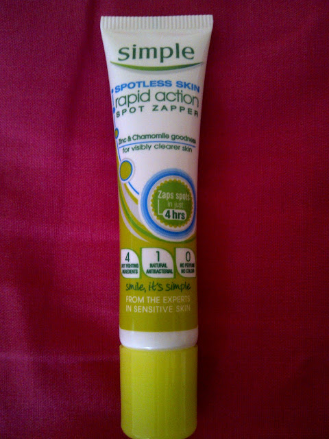 Meg's Boutique: Review- Simple spotless skincare range, part 2