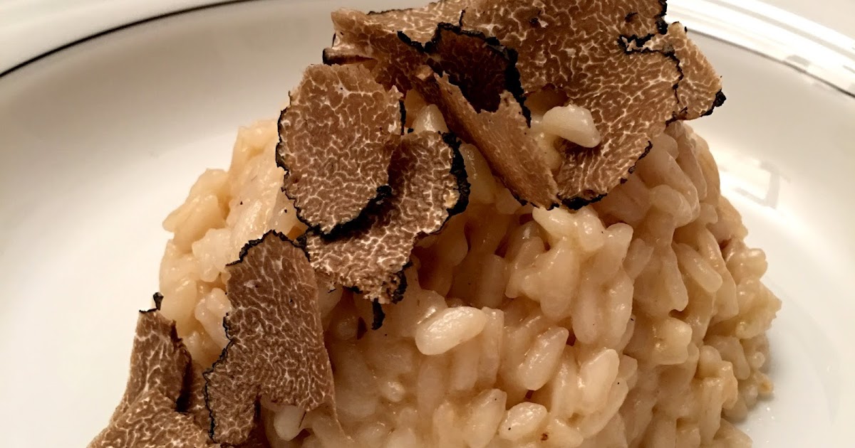 Black Truffle Risotto - Recipe - Warm Cocotte