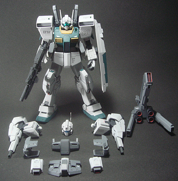 GUNDAM GUY: HGUC 1/144 Stark GM III - Custom Build