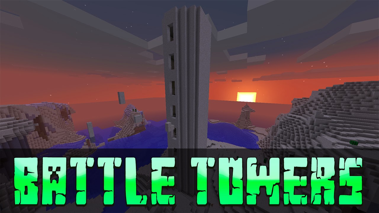 1-7 10 mods minecraft battle towers mod - cqamela