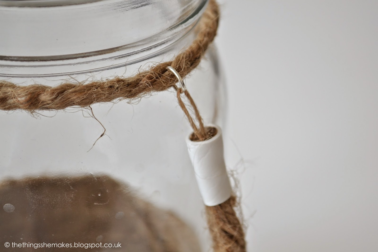 Rope Jar Lanterns | The Things She Makes