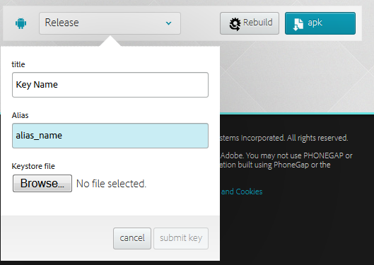 Platzh1rsch Blog Phonegap Build Android Release Build Erstellen