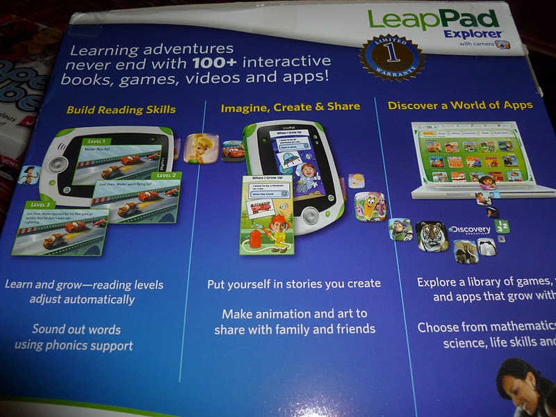Madhouse Family Reviews: LeapFrog LeapPad Explorer review