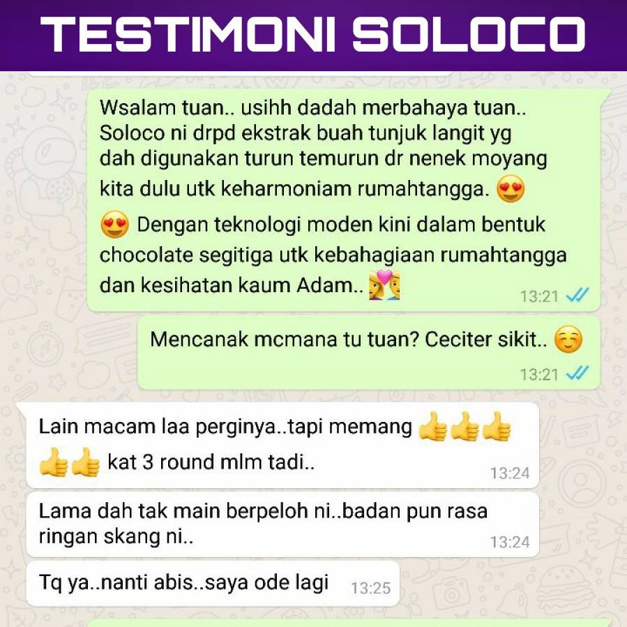 SOLOCO CHOCOLATE - TERBAIK DARI LADANG