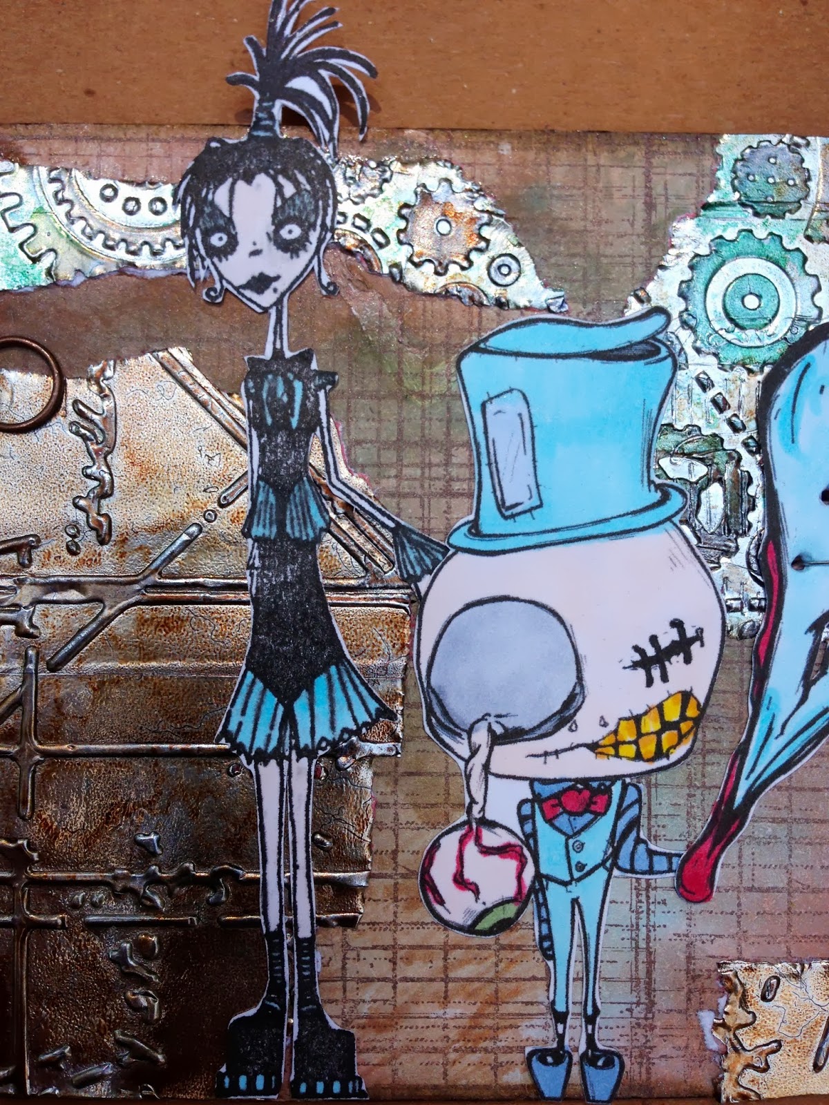 Claudine's Art Corner: Somehow It Works!!