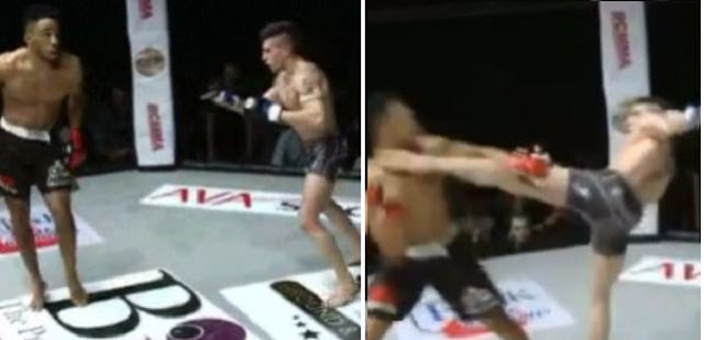 MMA Fighter Gets Put to Sleep After Dancing in Front of Opponent (Video ...