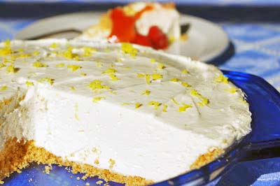 4 goodness bake!: Four-ingredient no-bake cheesecake