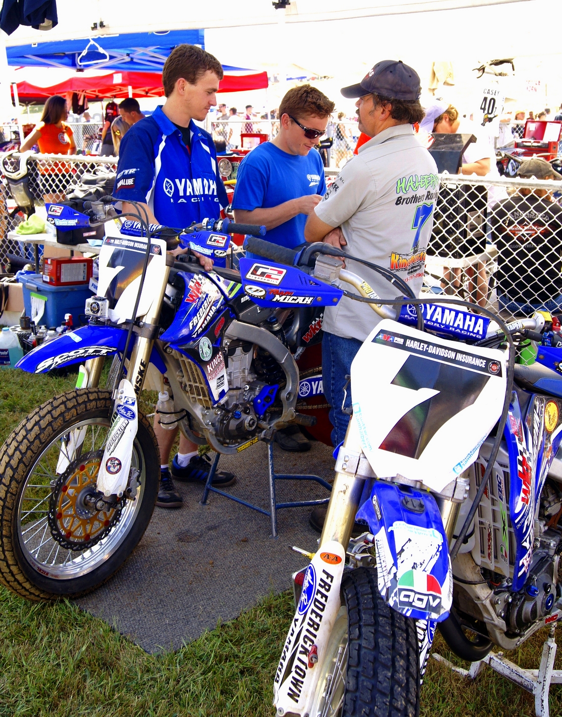 Stu's Shots R Us: AMA Flat Track: Sammy Halbert Signs The South Ass ...