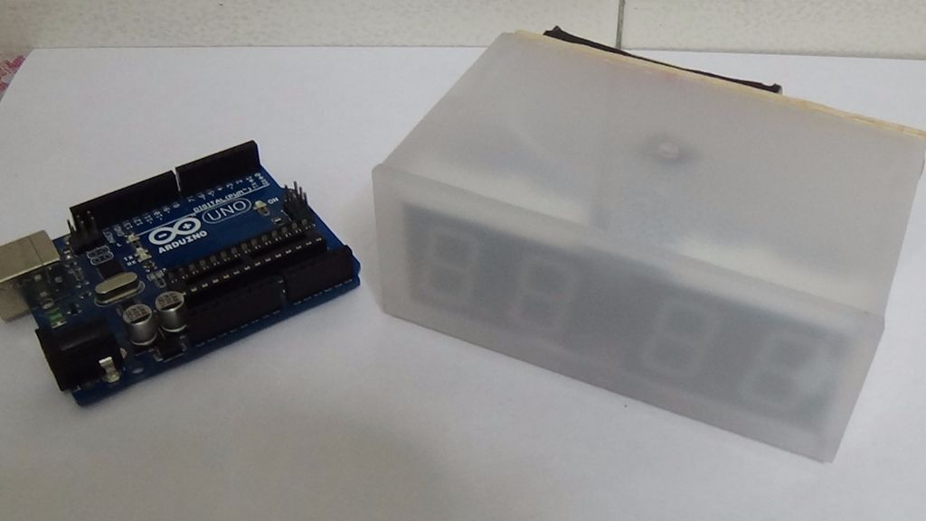 Arduino Based 7 Segment Display Clock ~ Arduino Tutorial