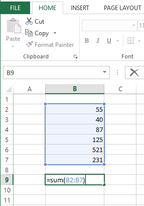 Excel-VBA Solutions: How to Sum Values in Excel