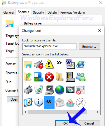 Logeshwaran.org: Change icon for application in Windows 10