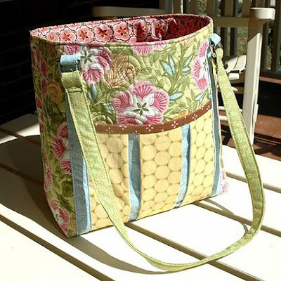 Quilting Tutorials: Free Quilted Bag Pattern