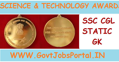 NATIONAL AWARDS AND HONOURS IN SCIENCE & TECHNOLOGY [National Medal of ...