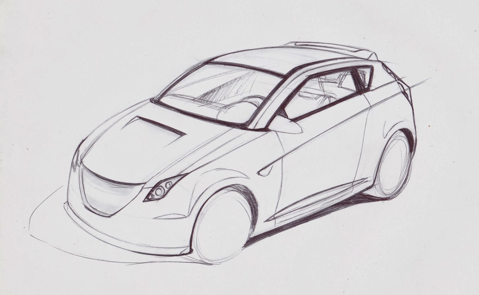 Sketching practice - Automobile | Stuff You Look