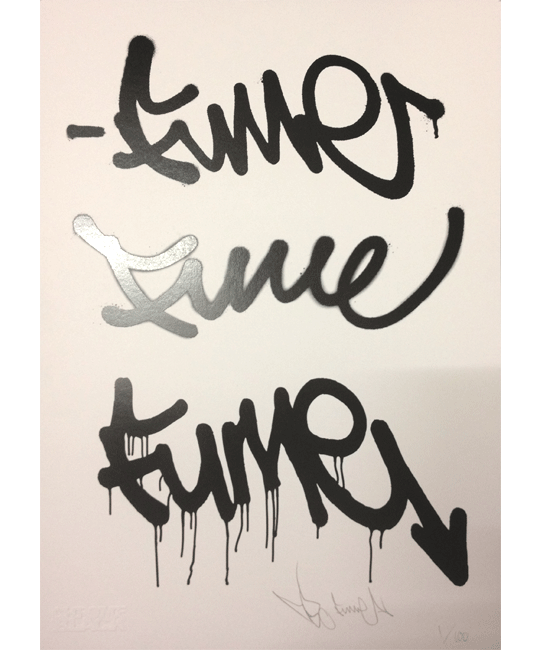 Least Blogged: fume print @ Chrome and Black