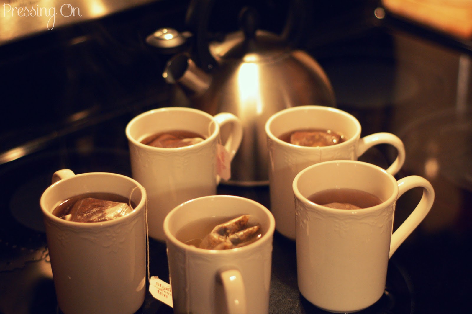 Pressing On: Taking Time for Tea