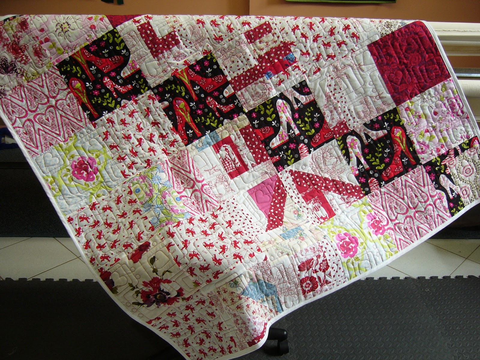 caledonia quilter: Shoe Quilt