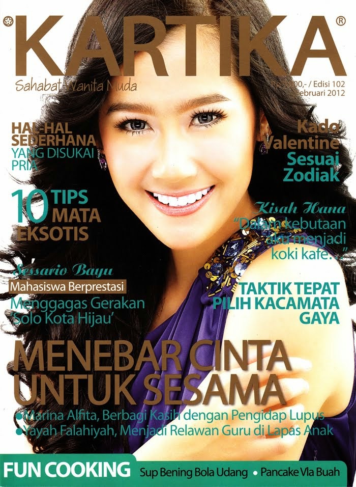 Desain Cover Majalah Remaja dan Wanita Indonesia - BiteBrands