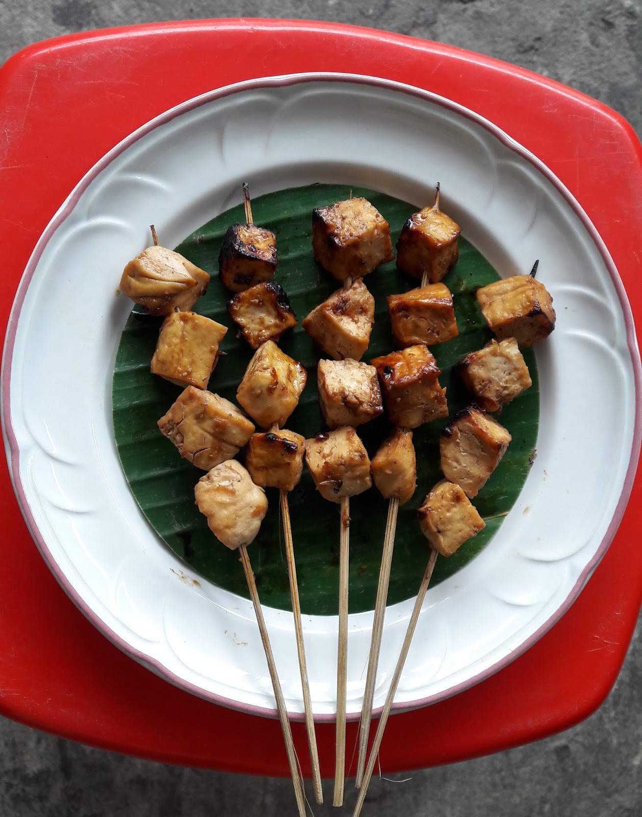 ANGKRINGAN GUNUNGAN PALEMBANG: Sate-Satean