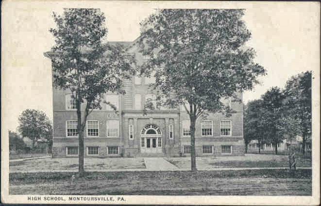 Papergreat: Four old postcards from Montoursville, Pennsylvania