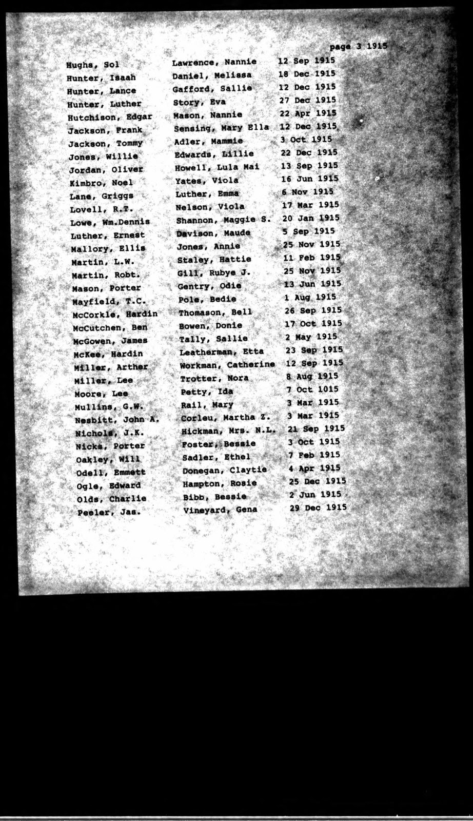 Family Tree & Branches: ANCESTOR SPOTLIGHT: JOHN ALLEN NESBITT