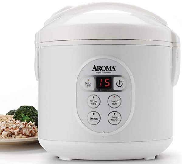 Aroma Housewares Digital Rice Cooker And Food Steamer.