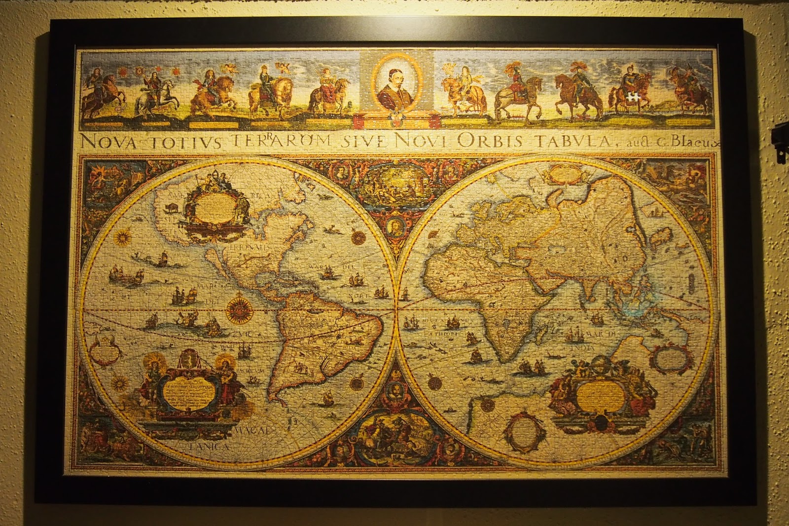 Robots and Bears: New Puzzle: Ravensburger World Map 1665