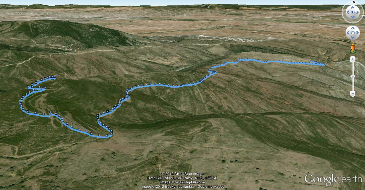 MONTES: 95. CERRO DEL COLLADO O SANTA CRUZ, 1.189 m. (10k 300+)
