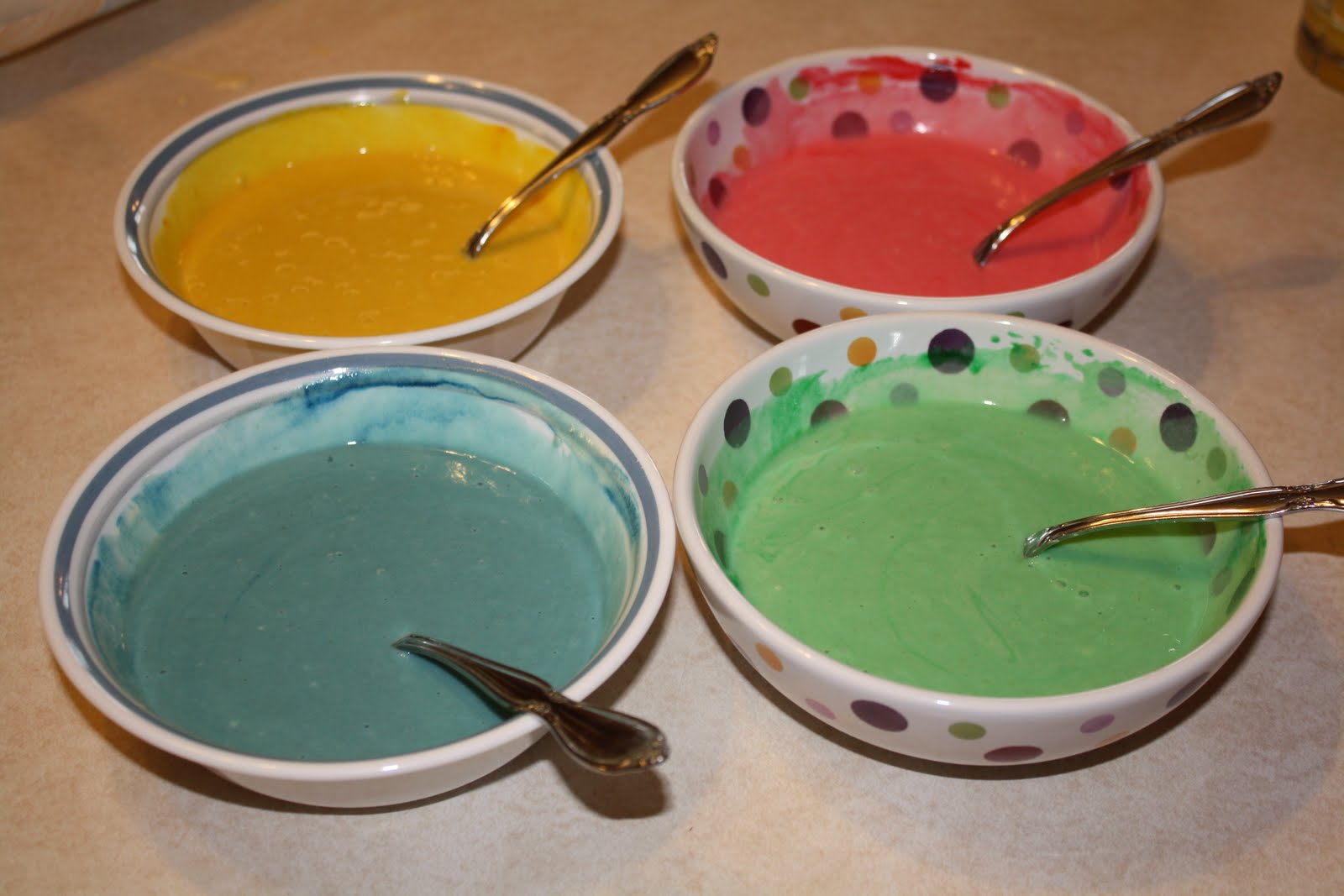 Hefley 5.....: Colored Waffles