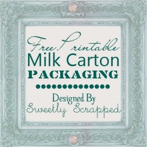 Sweetly Scrapped: --Free-- Printable Milk Carton Packaging...
