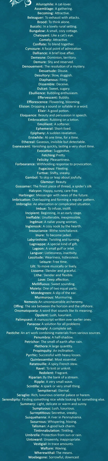 Skip s House Of Chaos The 100 Most Beautiful Words In The English Language skip-s-house-of-chaos-the-100-most-beautiful-words-in-the-english-language