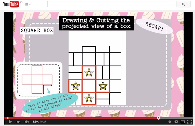 Braysel's Diary: DIY Crafts | How to make a box card: #Tutorial 01