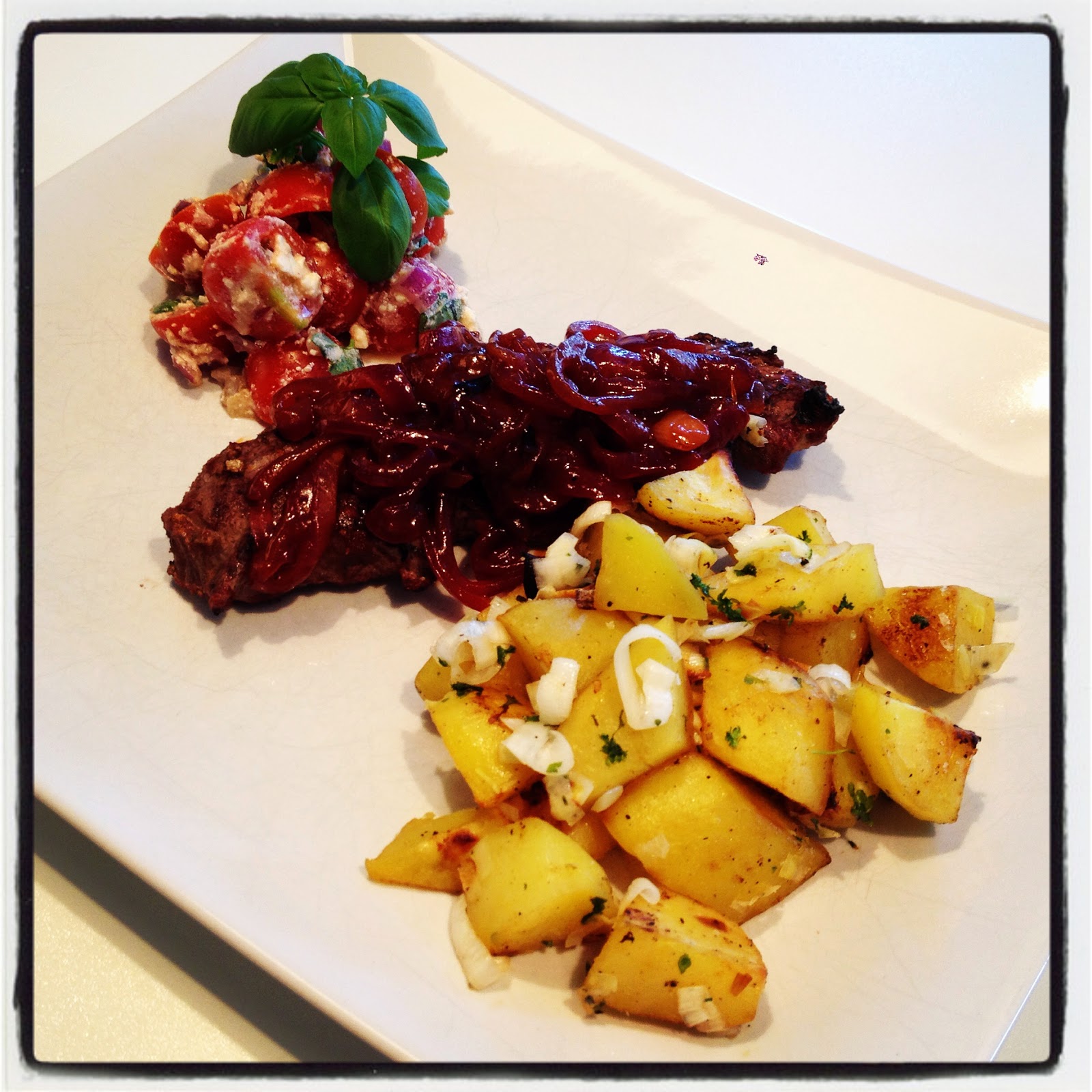 Gourmet light: Grillad Biffstek med Barbecuelök & rostad potatis 11 ...