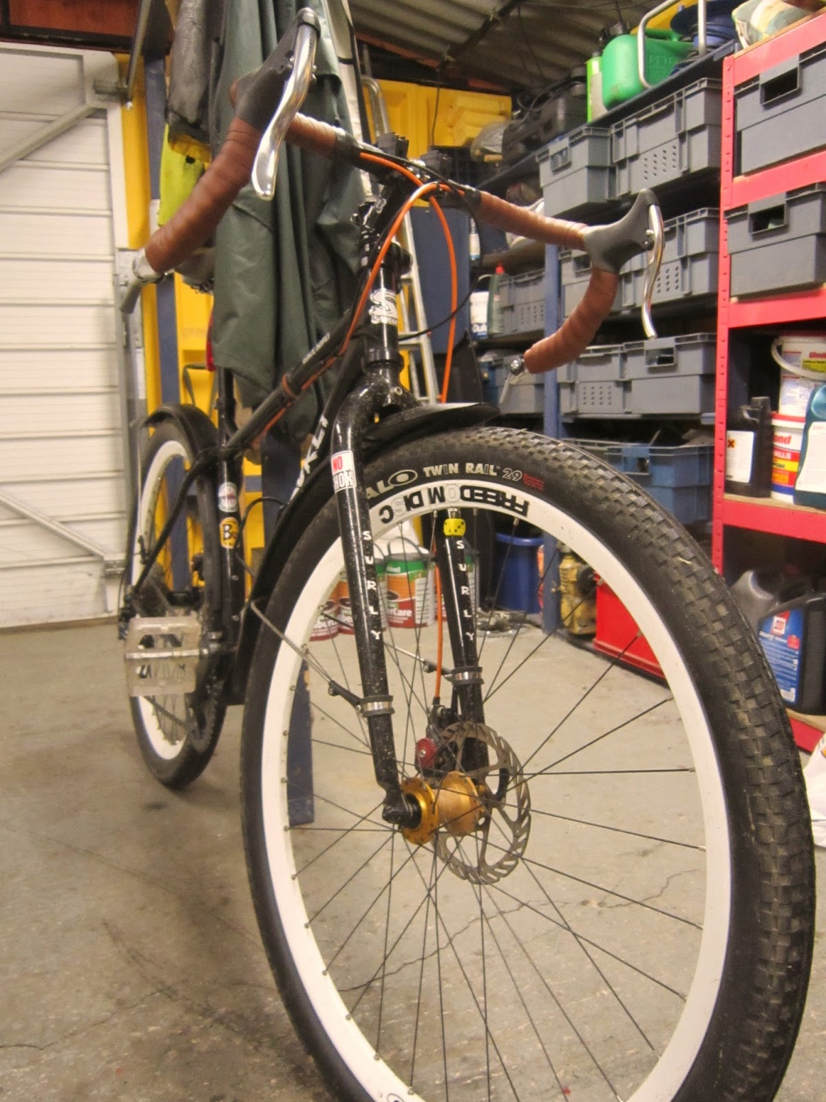 coastrider: Surly Karate Monkey Update Pt 2; Drop Bar conversion